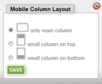 Adjust Mobile Column Layout | blog | jellyneck solutions